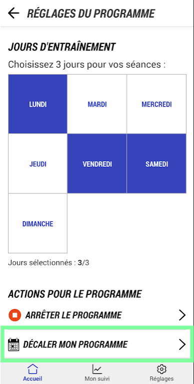 Comment décaler ma séance ou mes plans d'entraînements ? – Decathlon Coach