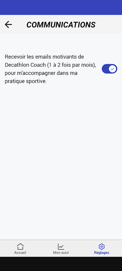 Comment recevoir les communications de Decathlon Coach par email et par ...