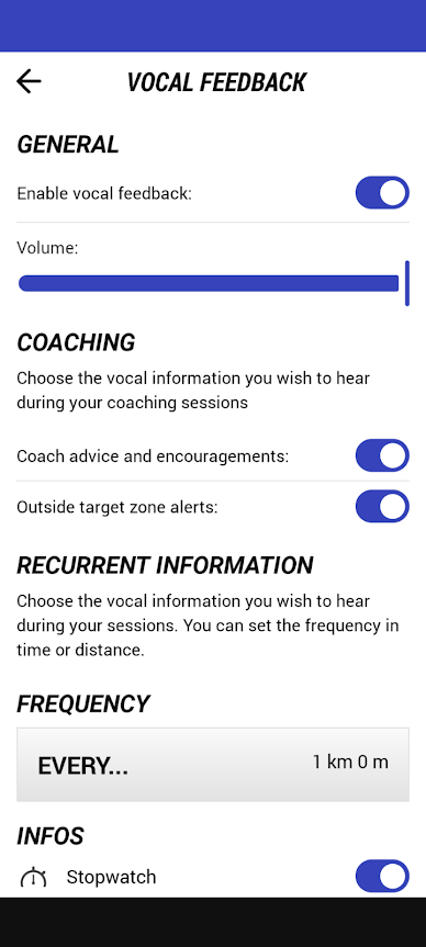 How to adjust voice feedback? – Decathlon Coach