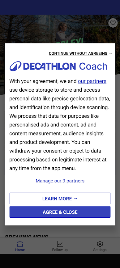 Erfahren Sie mehr über Cookies und DSGVO – Decathlon Coach