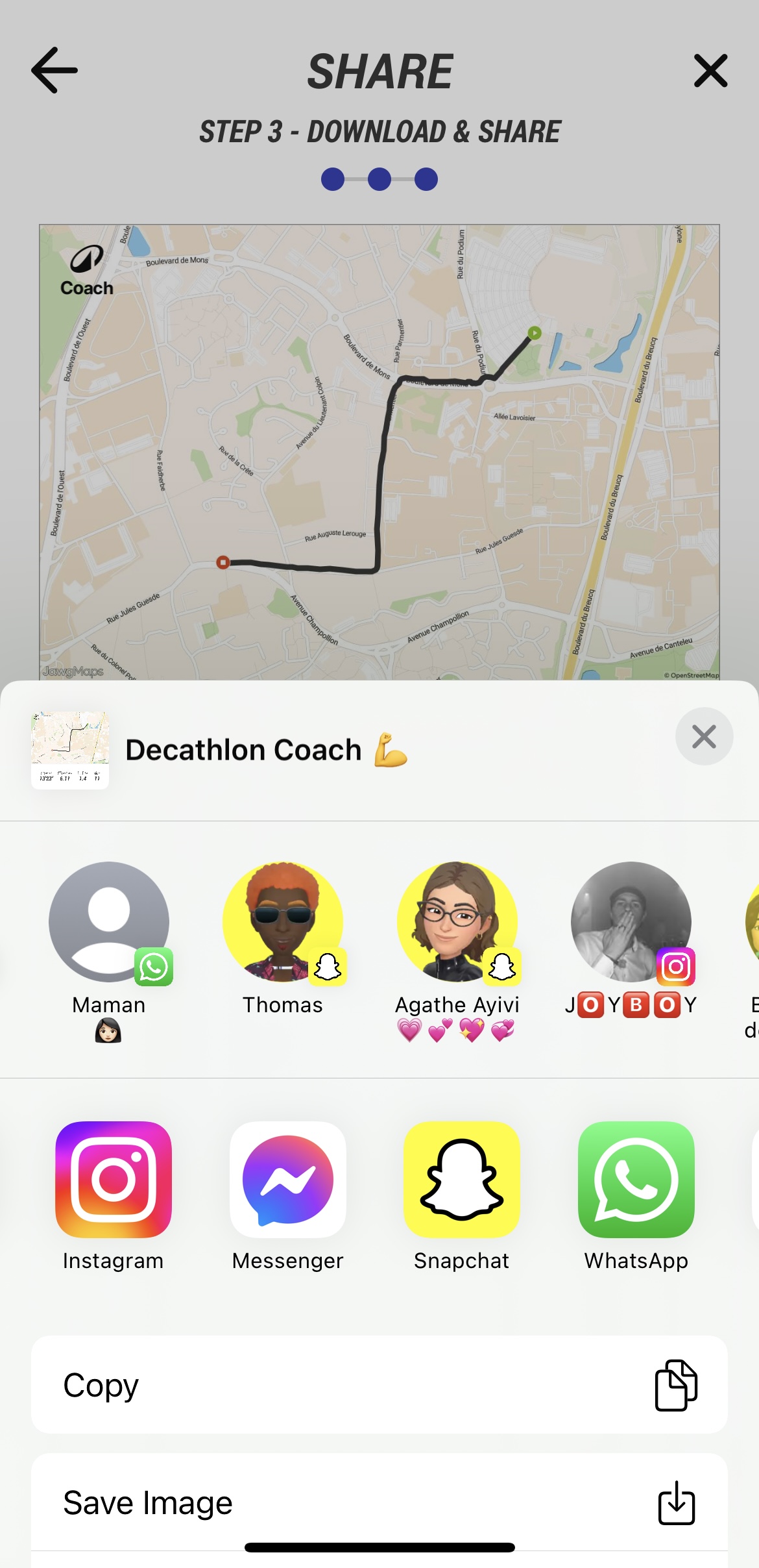 Hoe kan ik mijn resultaten delen op mijn sociale netwerken? – Decathlon ...